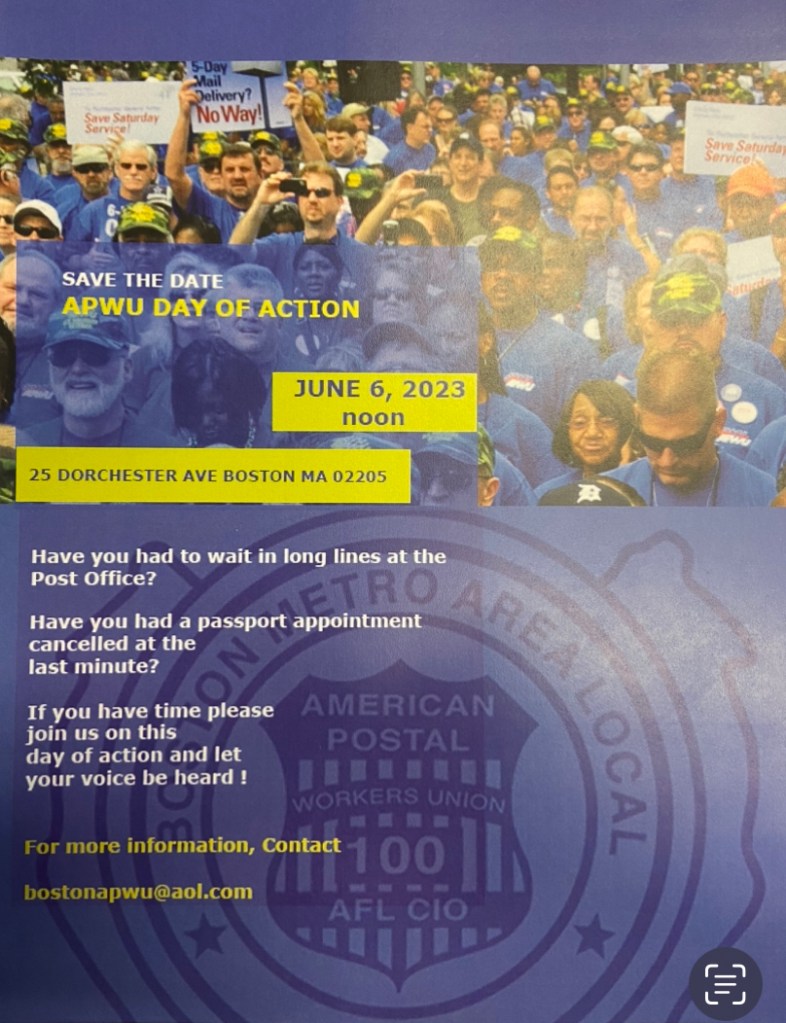 Postal Workers Union Rally | IBEW Local 2222