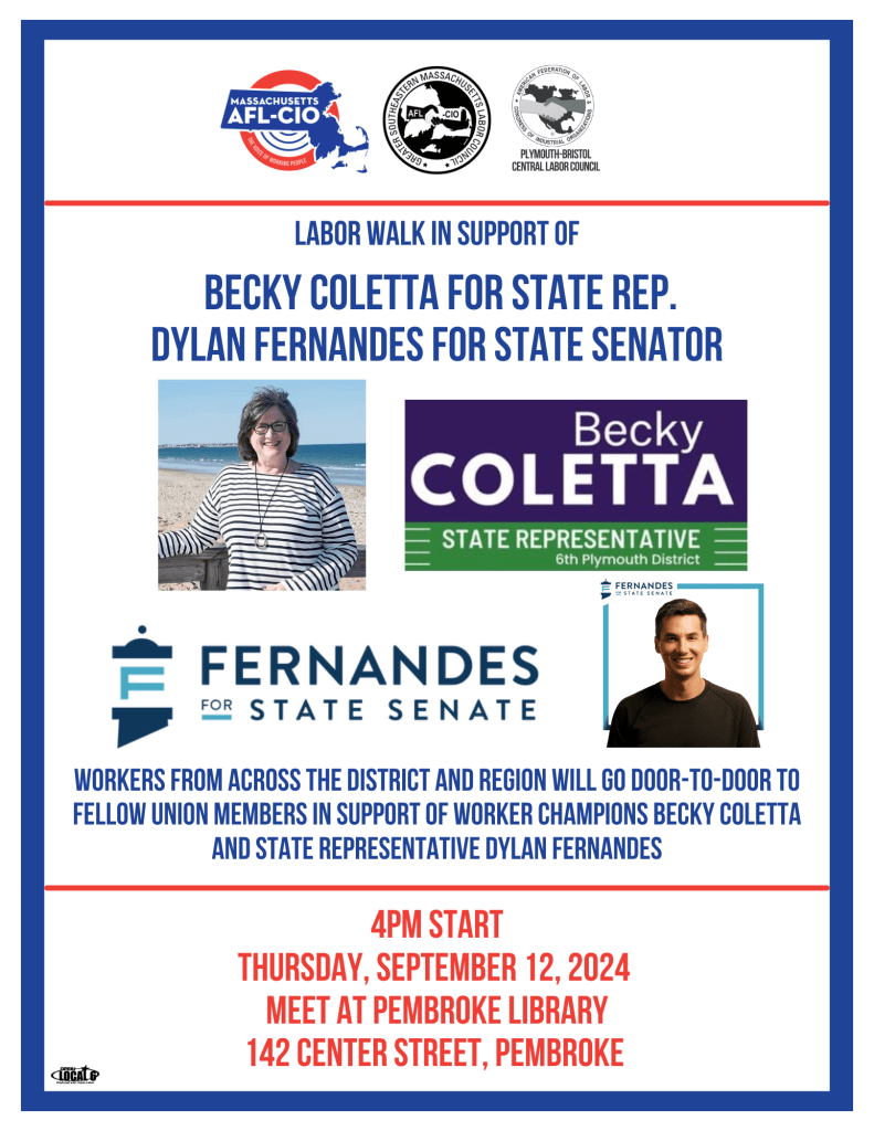 Labor Walk for our Endorsed Candidate Dylan Fernandes | IBEW Local 2222